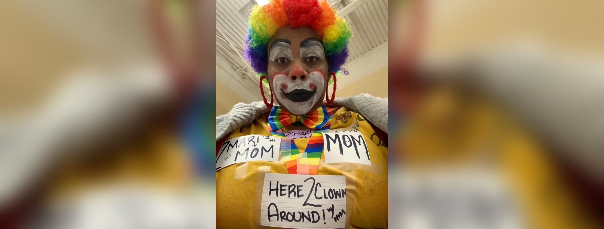Mother Shows Up To Son's School In Clown Attire Since He Wanted To 'Clown' Around In The ...